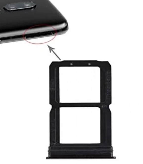 "OnePlus 6T SIM Card Tray - Outer Slot"