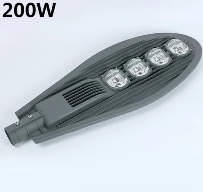 High-Intensity 200W Dolphin Street Light - 6500K