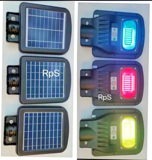 Solar Colour Street Light - Eco-friendly and Programmable